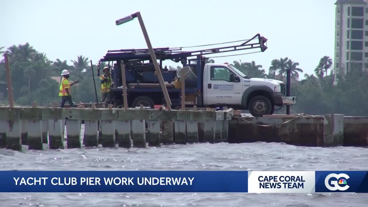 Residents eager for Cape Coral Yacht Club pier reconstruction following ...