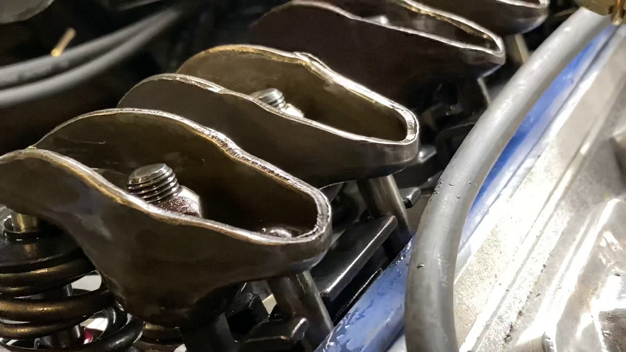 Pushrod guides tight fit - YouTube