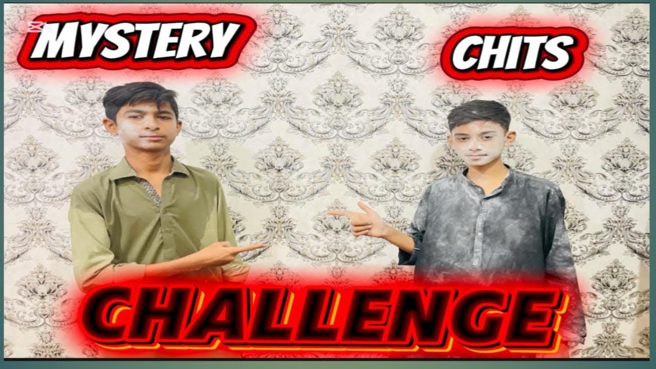 Mystery chits game | Har chits mein surprise task 😮 - YouTube