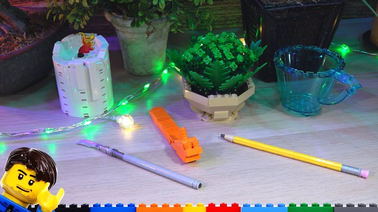 Made from LEGO: Totally fake items for Studio B! - YouTube