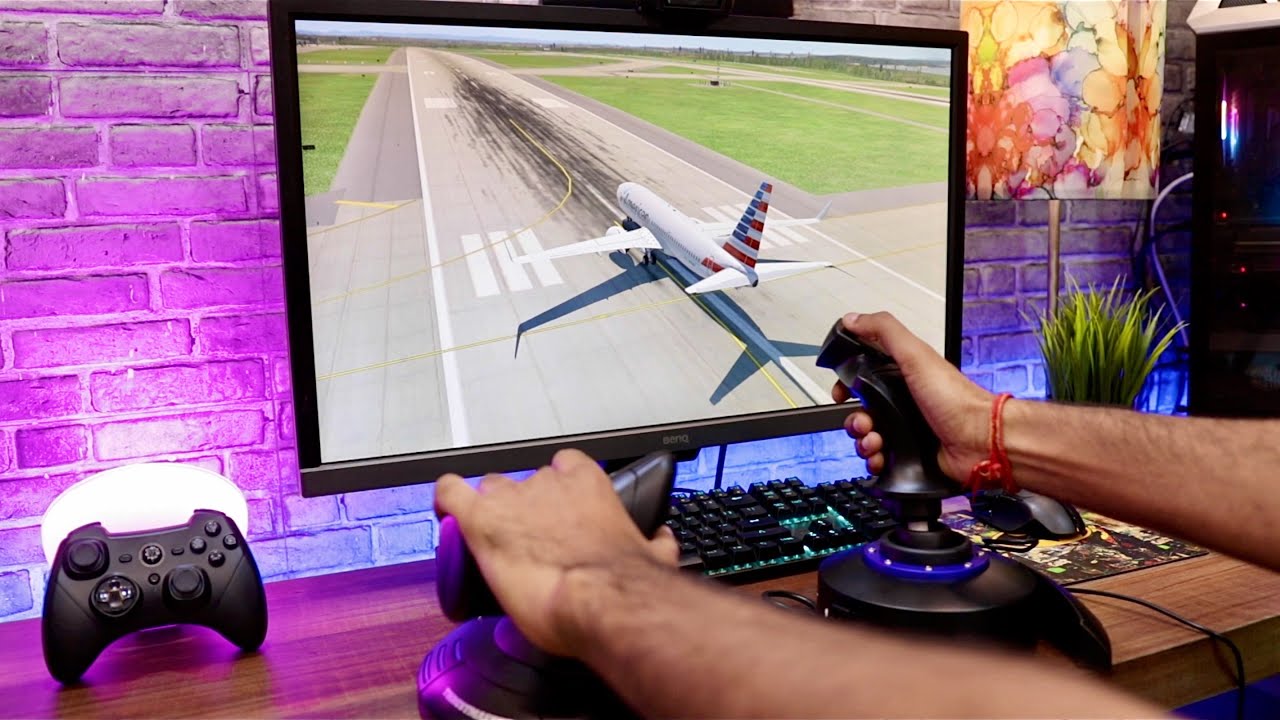 Thrustmaster T Flight Hotas 4 Game Controller Unboxing 🔥 - YouTube