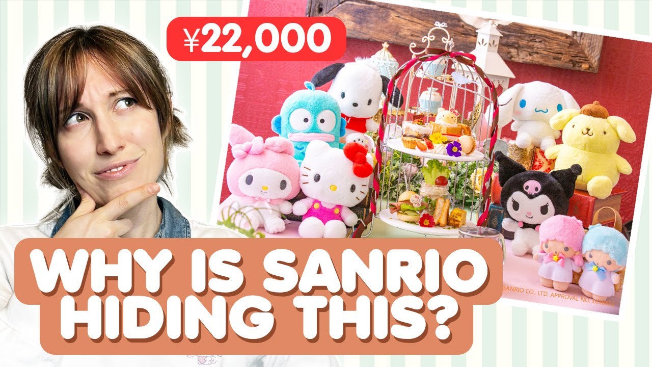 SANRIO GARDEN CAFE — Hidden Secret! - YouTube