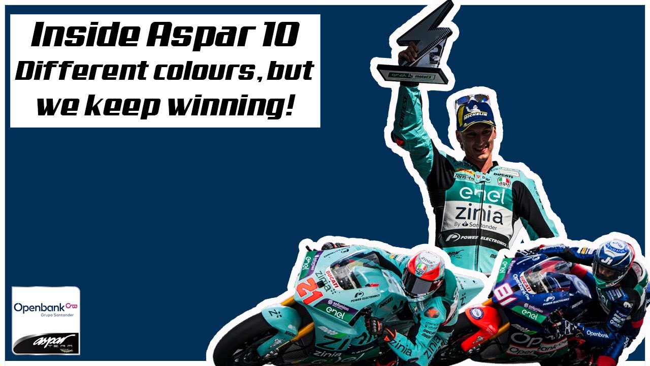 Inside Aspar - Different colours, but we keep winning! - YouTube