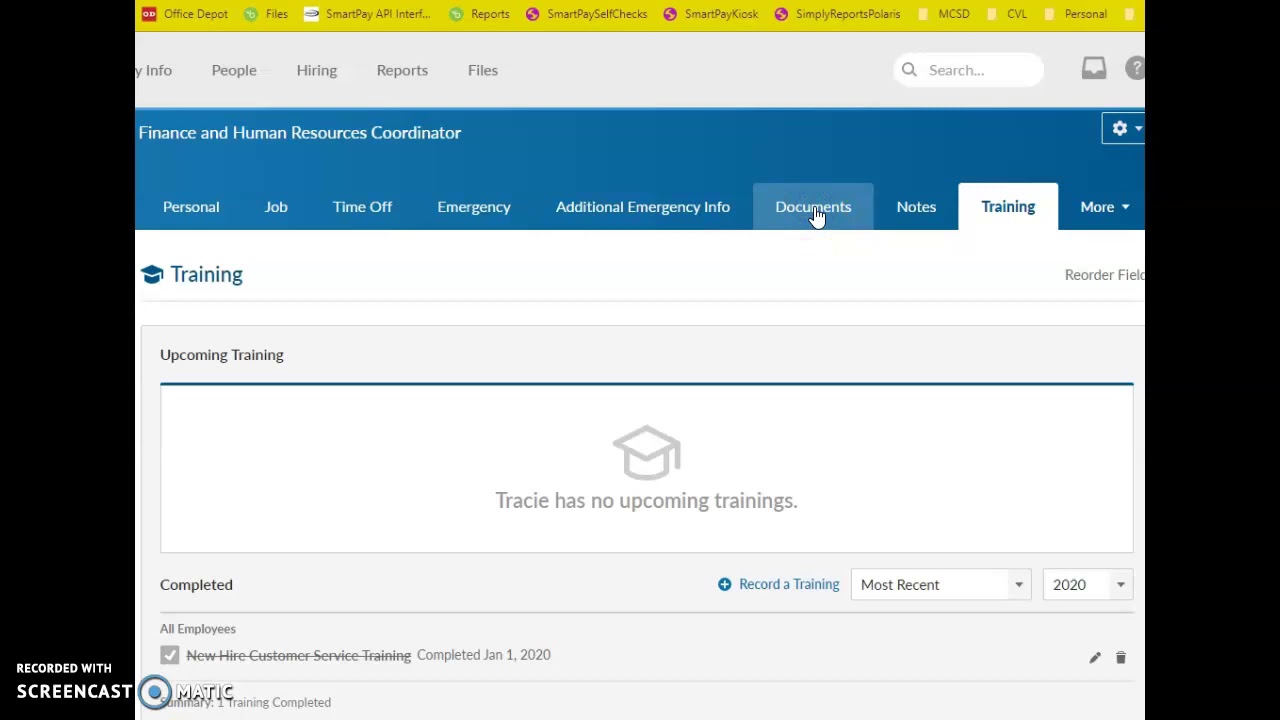 Add training and supporting docs - YouTube