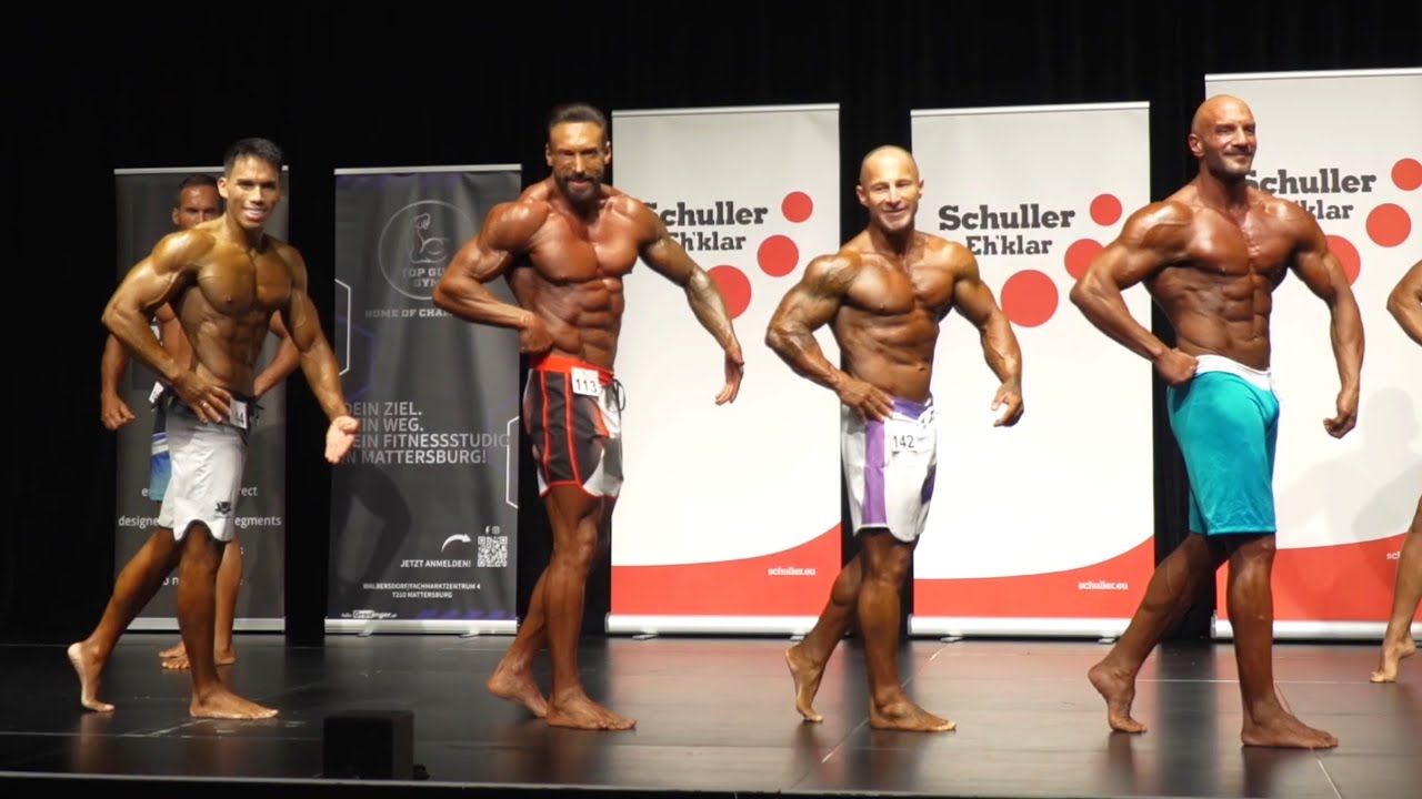 NABBA Austrian Open 2024 - Men's Physique - 1st Callout - YouTube