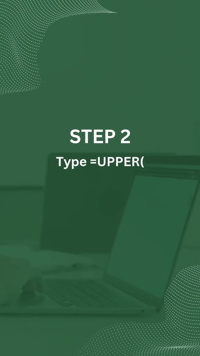 UPPER Function - Make Text Uppercase! - YouTube