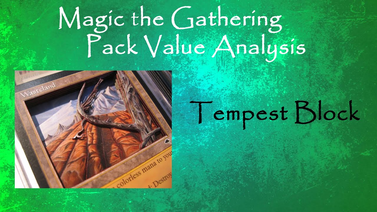 Tempest Block Value: MTG Mastery - YouTube