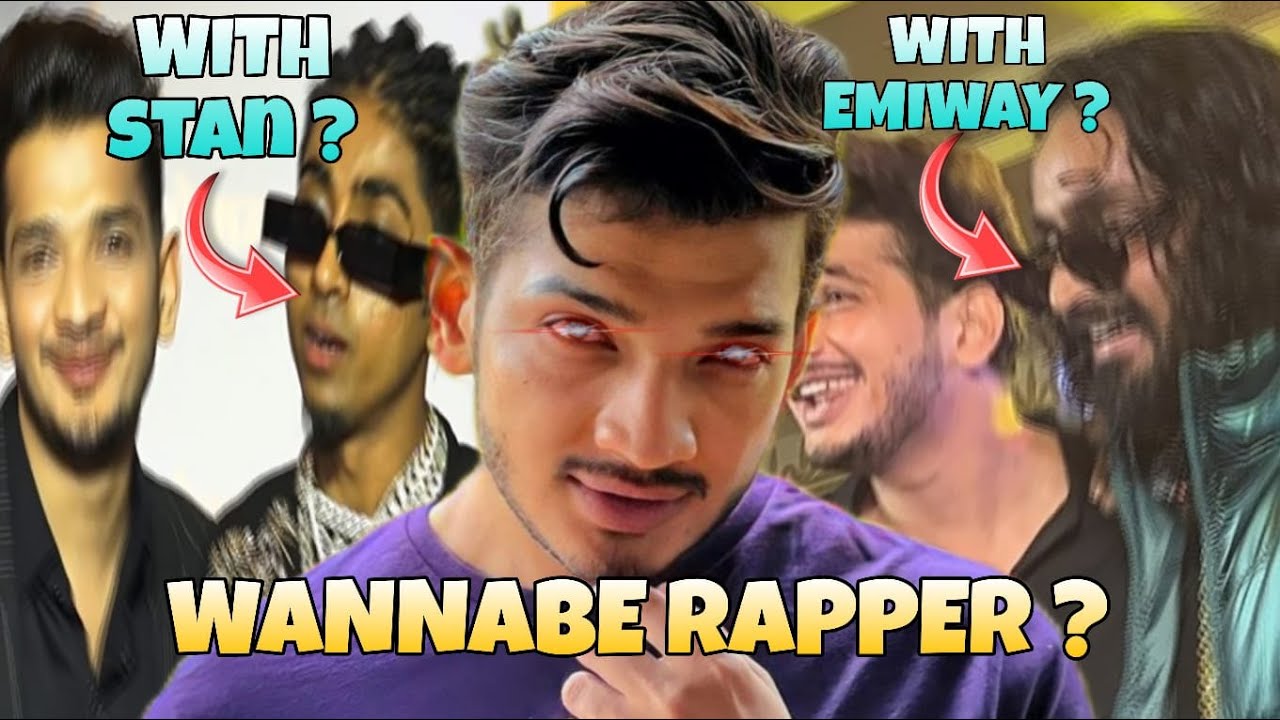 IS MUNAWAR FARUQUI A WANNABE RAPPER ? 🤔 - YouTube