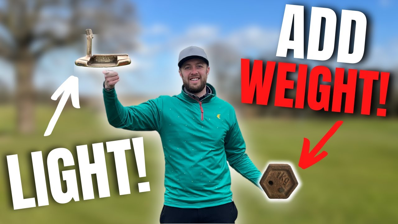 HEAVY PUTTER? ADD WEIGHT! golfvlogs #golfclubs #golfer - YouTube