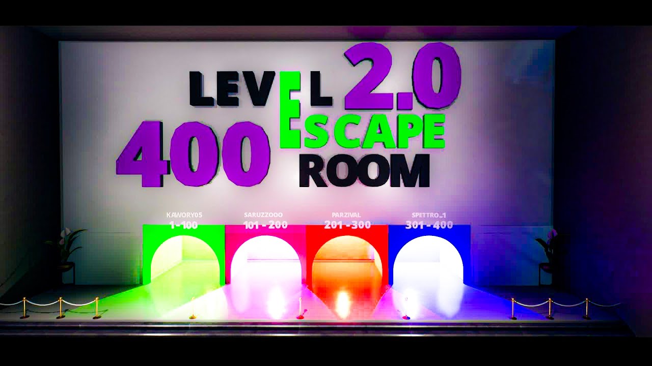 400 Level Escape Room😎 (Part 1) - YouTube