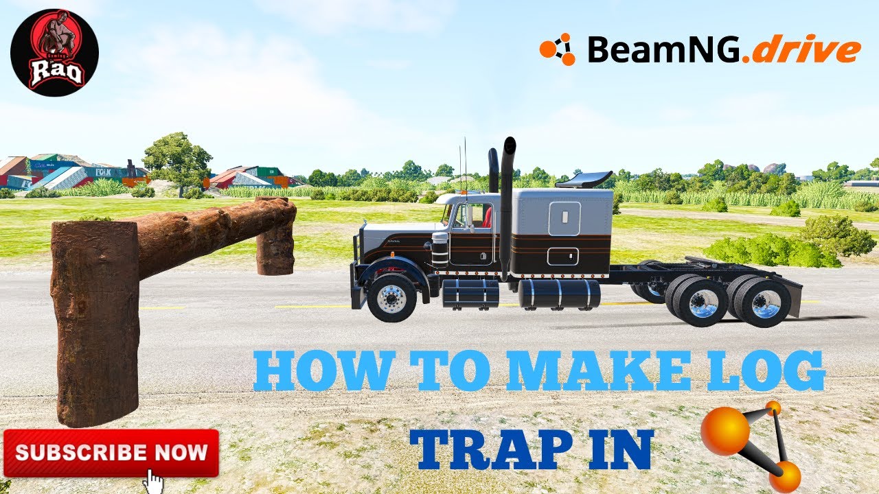 Log Trap in BeamNGDrive | BeamNG.Drive Tutorial | Hindi | 0.32 - YouTube