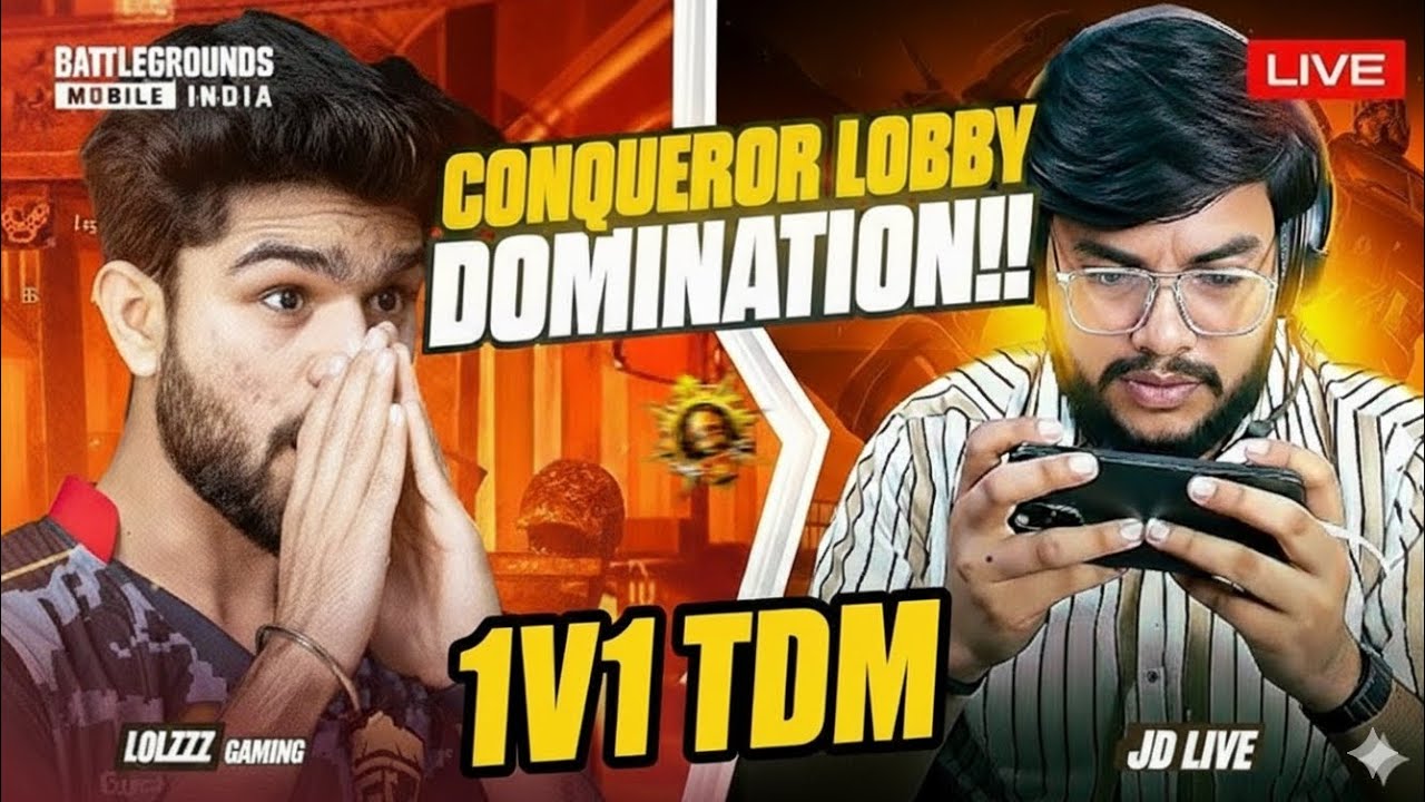 LOLZZZ VS JD 1V1 TDM SHOWDOWN | FULL AGGRESSION 🤯 - YouTube