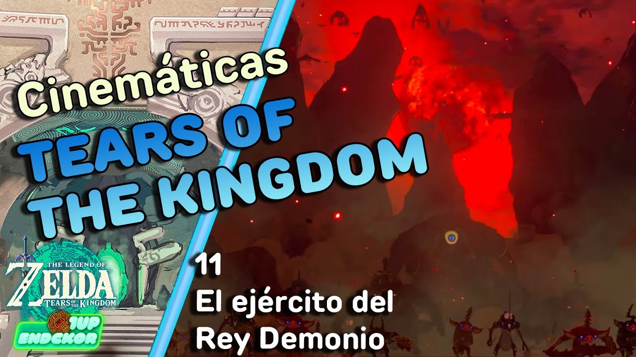 11 EL EJÉRCITO DEL REY DEMONIO. Cinemáticas de Zelda Tears of the ...