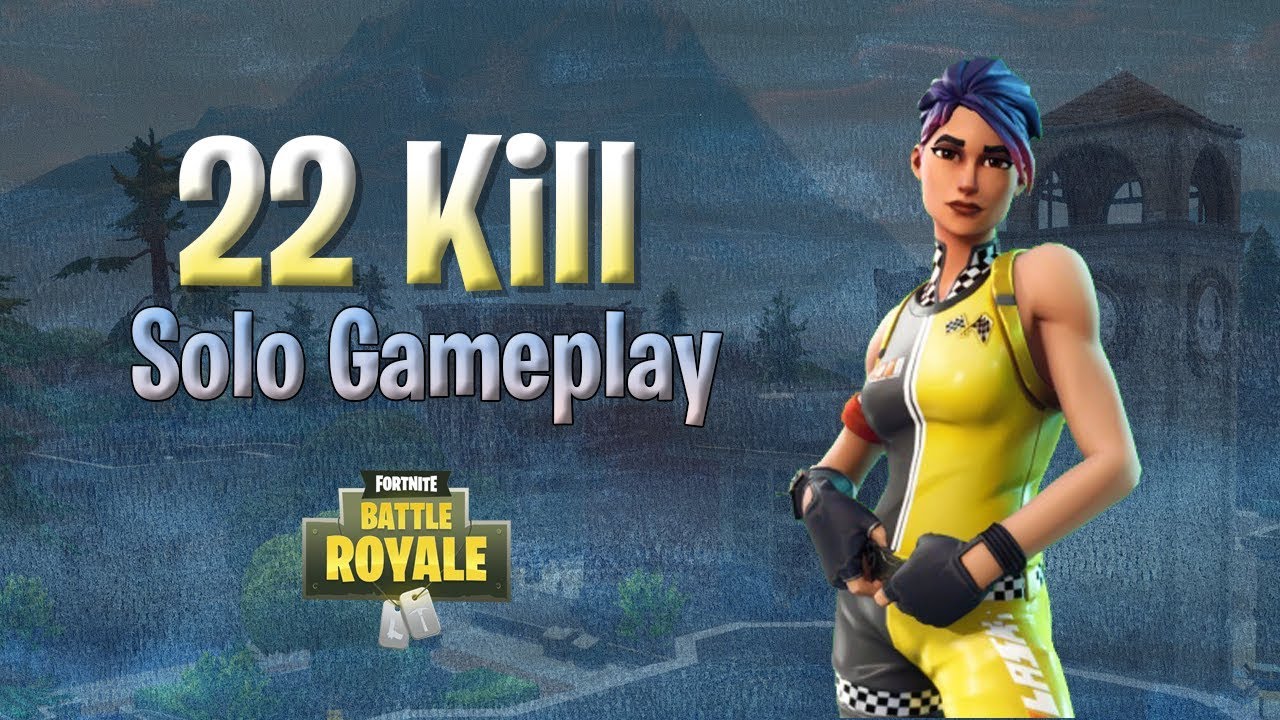 22 Kill Solo Gameplay - Oceania Player - Fortnite Battle Royale - YouTube