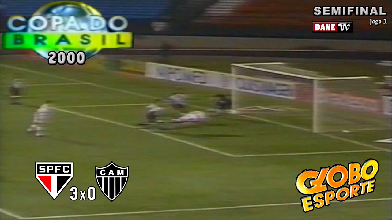 Copa do Brasil 2000 - São Paulo 3x0 Atlético MG - YouTube