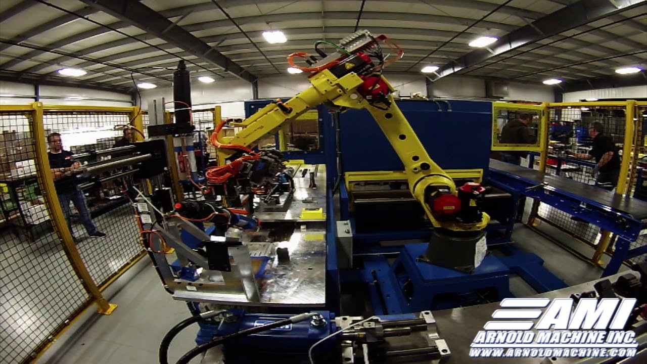 AMI Robotic Steering Arm Assembly - YouTube