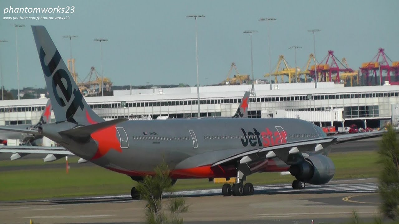 Jetstar Airways A330-200 (Altered Livery) Take Off 16R Sydney Airport ...