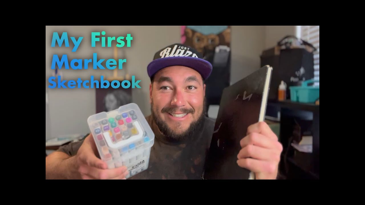 My First Marker Drawing VS a Decade of Experience - YouTube