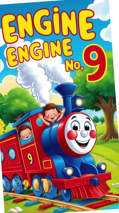 Nursery rhymes songs for babies - Engine Engine No 9 #kidscartoon # ...