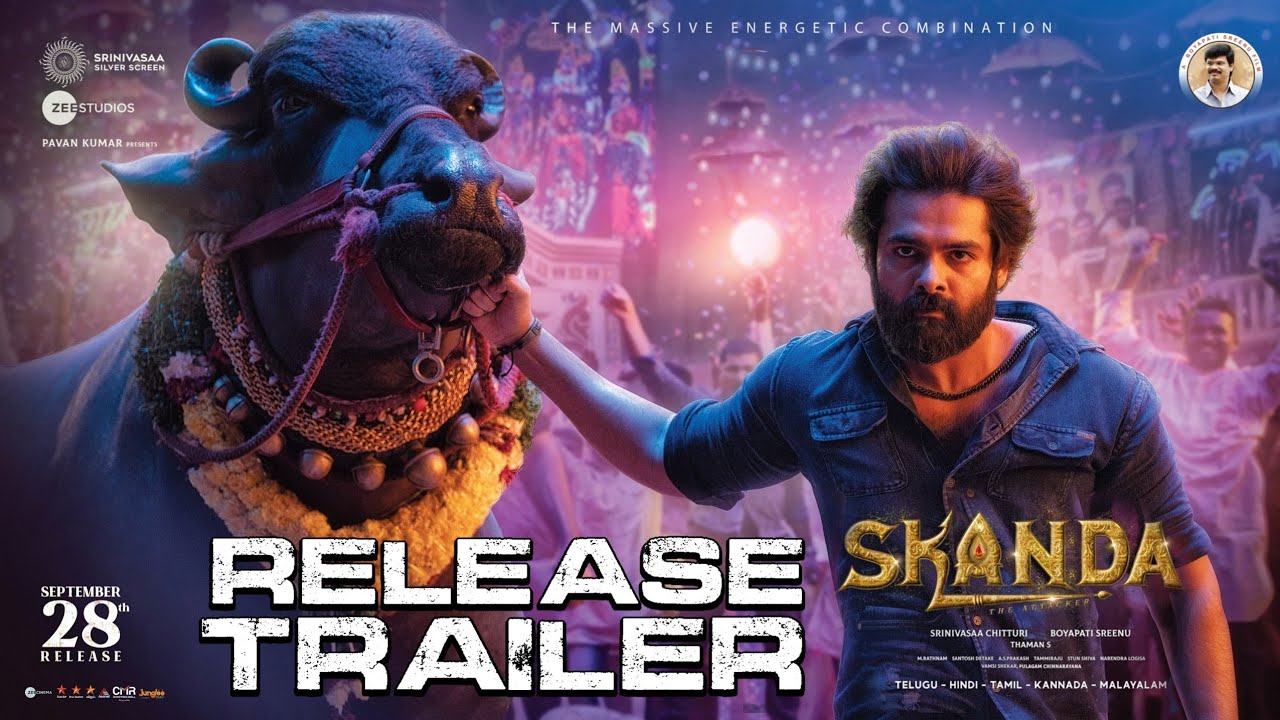 Skanda Hindi Trailer | Skanda Hindi Distributor | Ram Pothineni | Sree ...