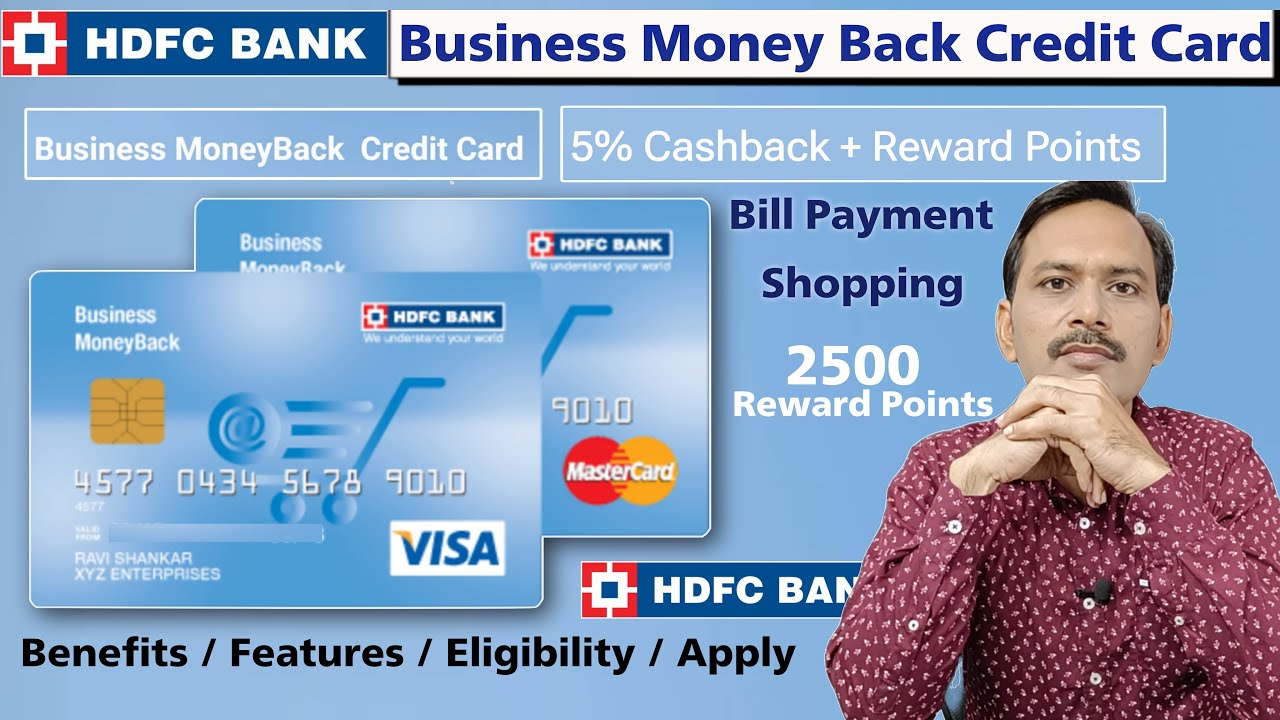 HDFC Business Money Back Credit Card || Best Credit Card for Bill ...
