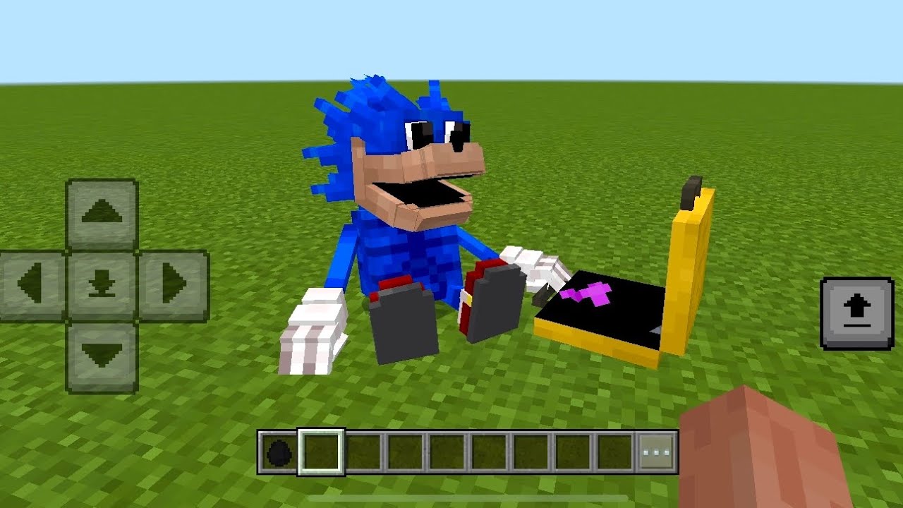 New Shin Sonic addon in Minecraft Bedrock - YouTube