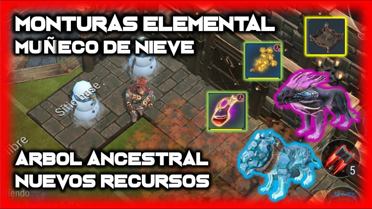 🤩MONTURAS ELEMENTALES🤩RECURSOS NUEVOS ¿COMO SUBIR EL PASE? FROSTBORN ...