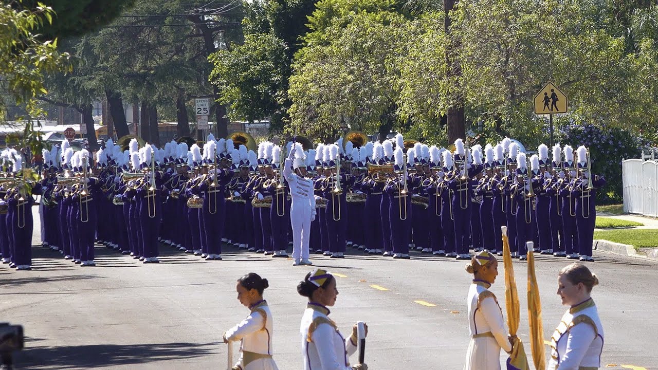 Diamond Bar HS - Army of the Nile - 2023 Azusa Golden Days Parade - YouTube