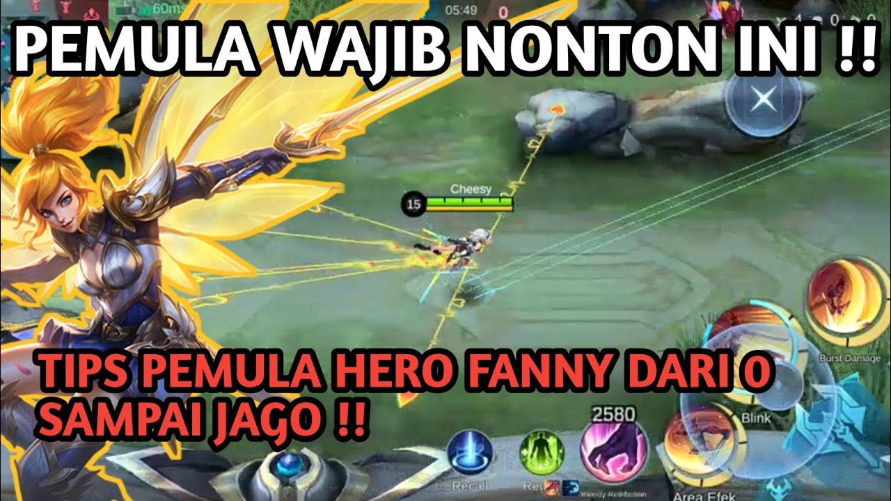 Tutorial Hero Fanny dari 0 sampai jago di Rank dalam 1 video | Tutorial Hero Fanny Pemula | MLBB ...