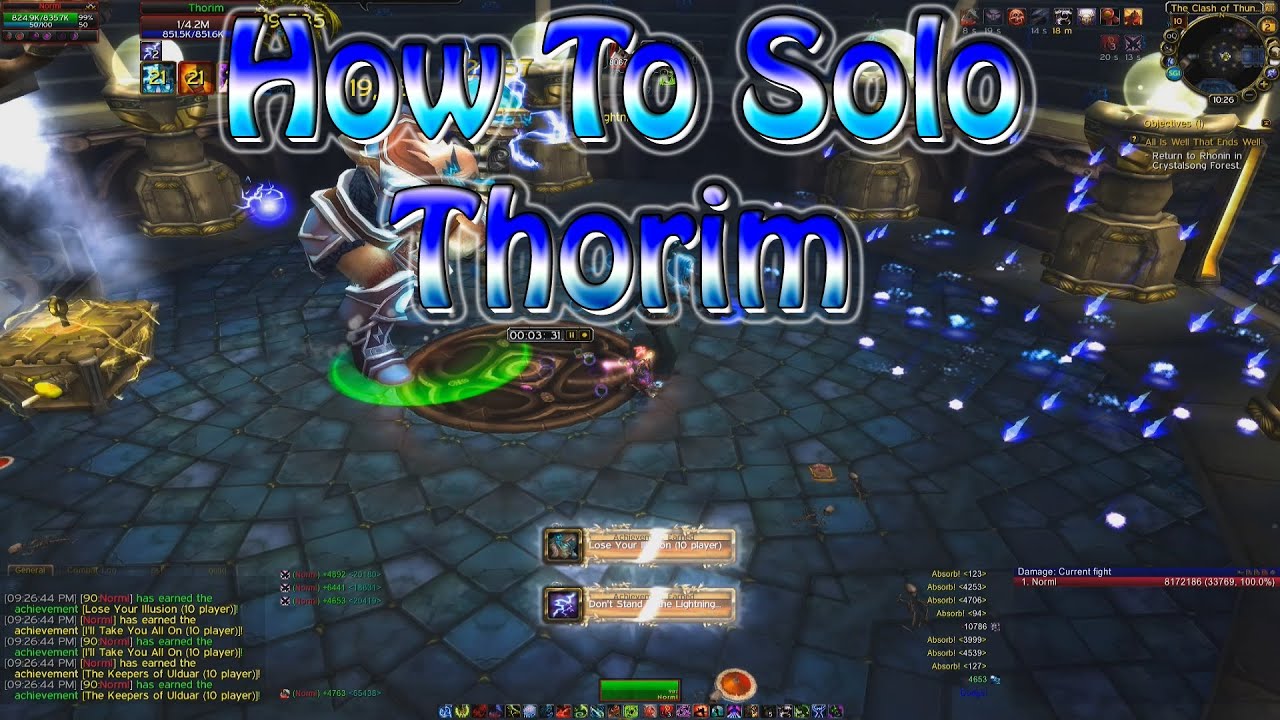How To Solo Thorim (Without Engineering) - YouTube