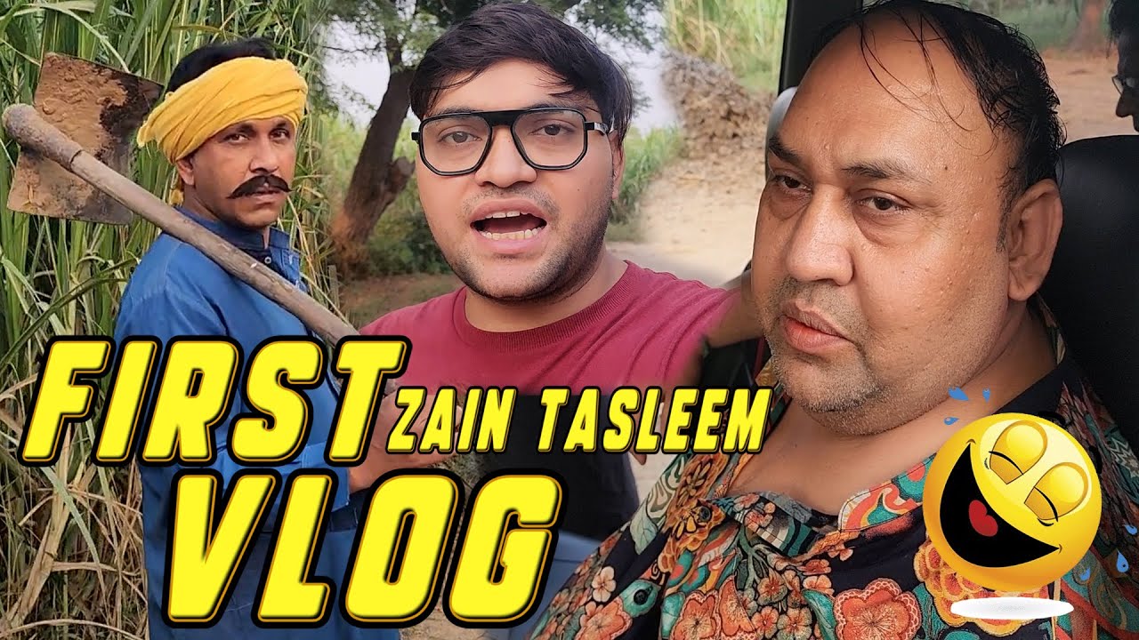 Tasleem Abbas Son Zain Tasleem 1st Vlog With Tasleem Abbas Official ...