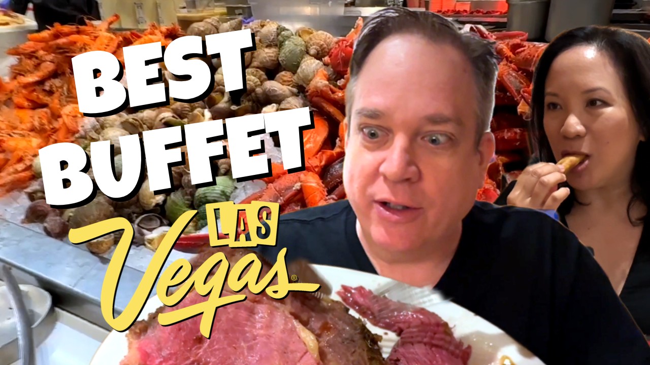 We Ate at the Most EXPENSIVE Buffet in Vegas! HUGE All You Can Eat ...