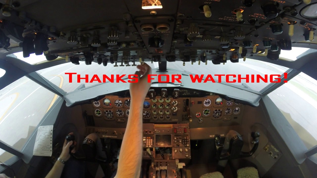 727-200 Home cockpit simulator - YouTube