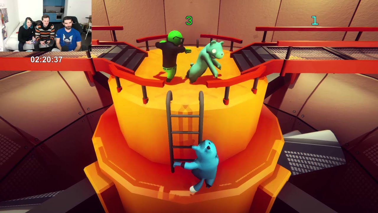 Gang Beasts #1 - Najlepsza gra na świecie [24h LIVE] /02.01.16 #3 - YouTube