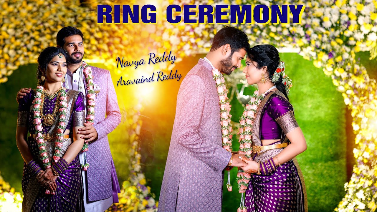 Navya Reddy + Aravind Reddy || 4K II Engagement || Nagaraj Photography ...