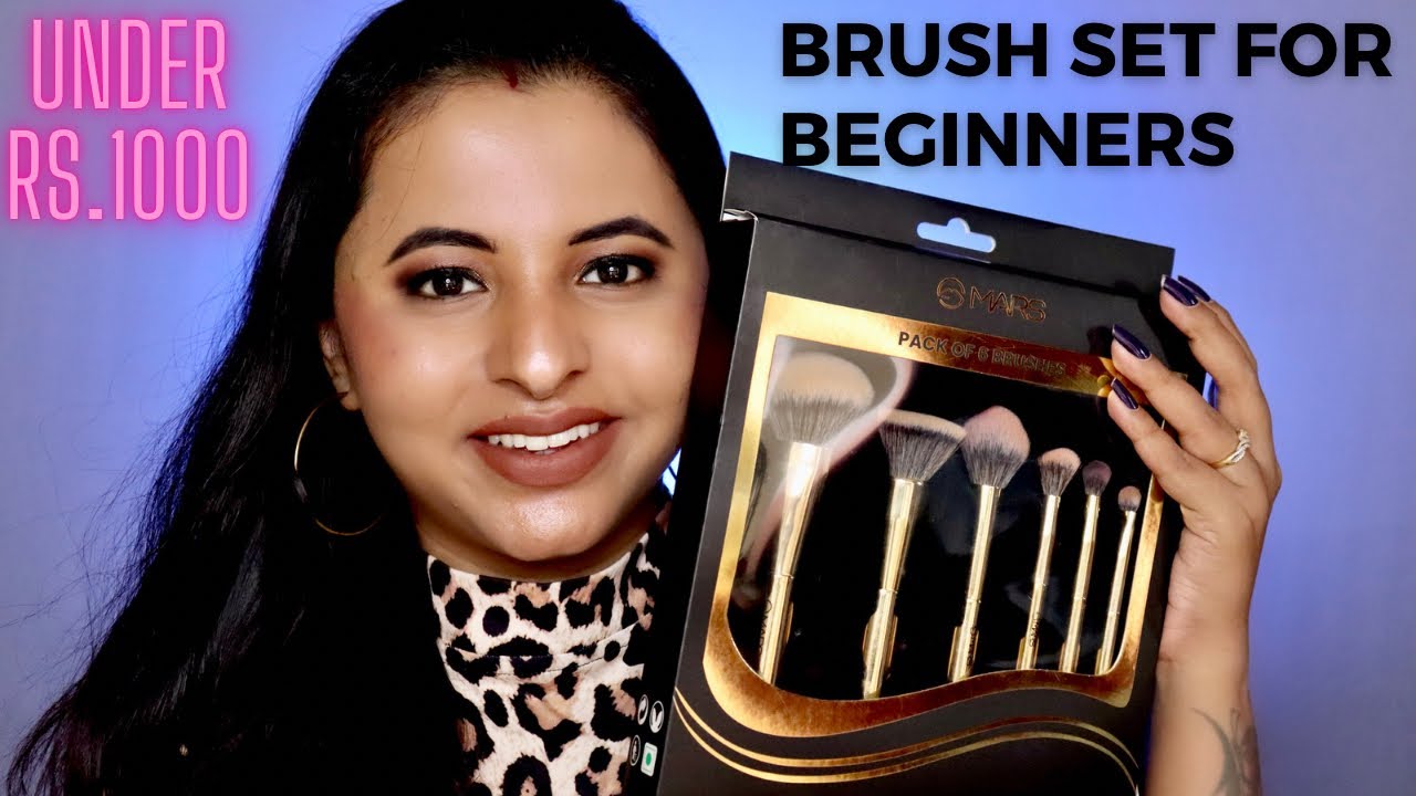 MARS ARTIST'S ARSENAL BRUSH SET || FIRST IMPRESSION || UNDER 1000 ...