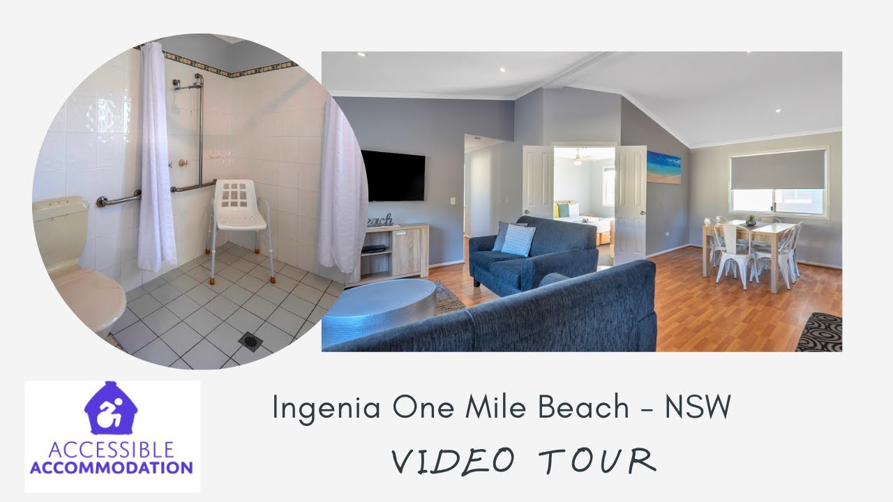 Accessible Accommodation Video Tour Ingenia One Mile Beach - YouTube