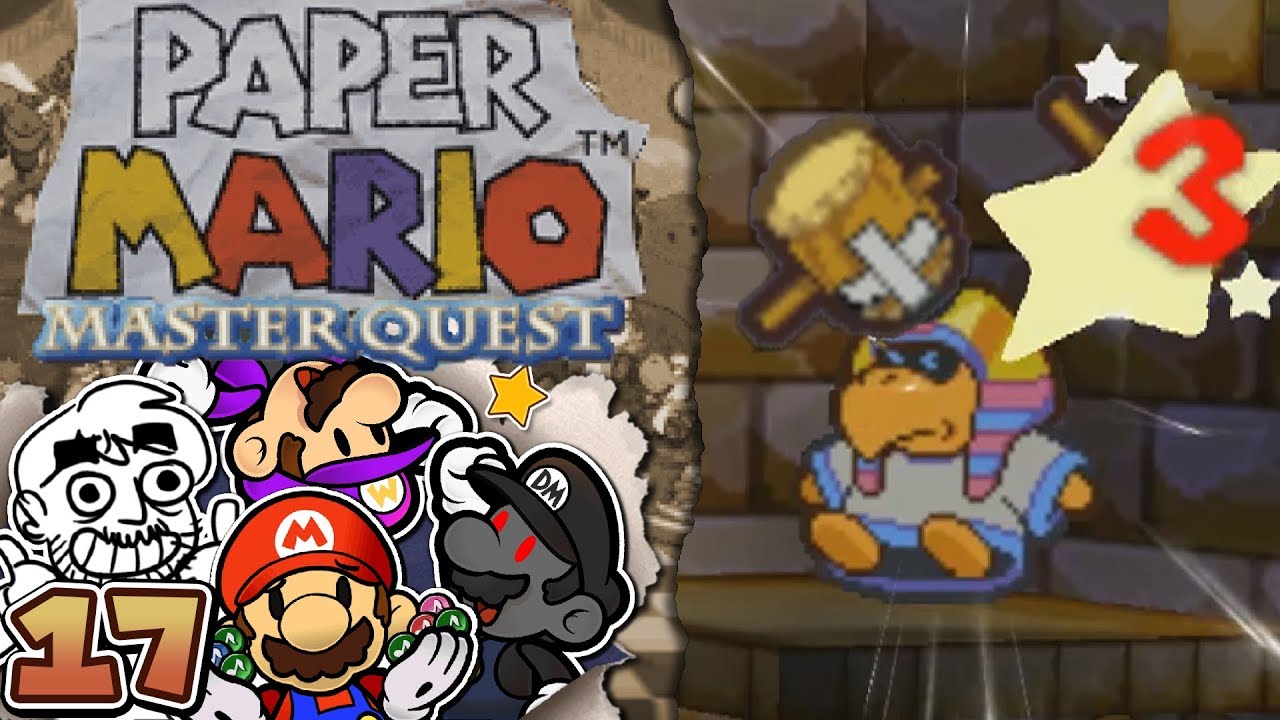 Paper Mario MASTER QUEST [17] "Hammer of Justice" - YouTube
