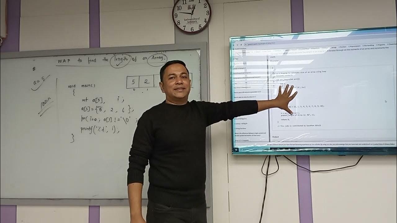 Structured Programming Language Lecture 29 | CSE |Ahsan Arif | University of Scholars - YouTube