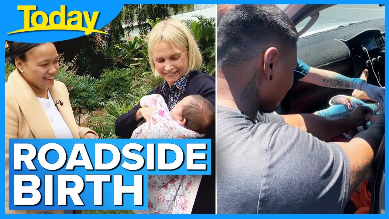 Mum gives birth to fourth child on side of Brisbane highway | Today ...