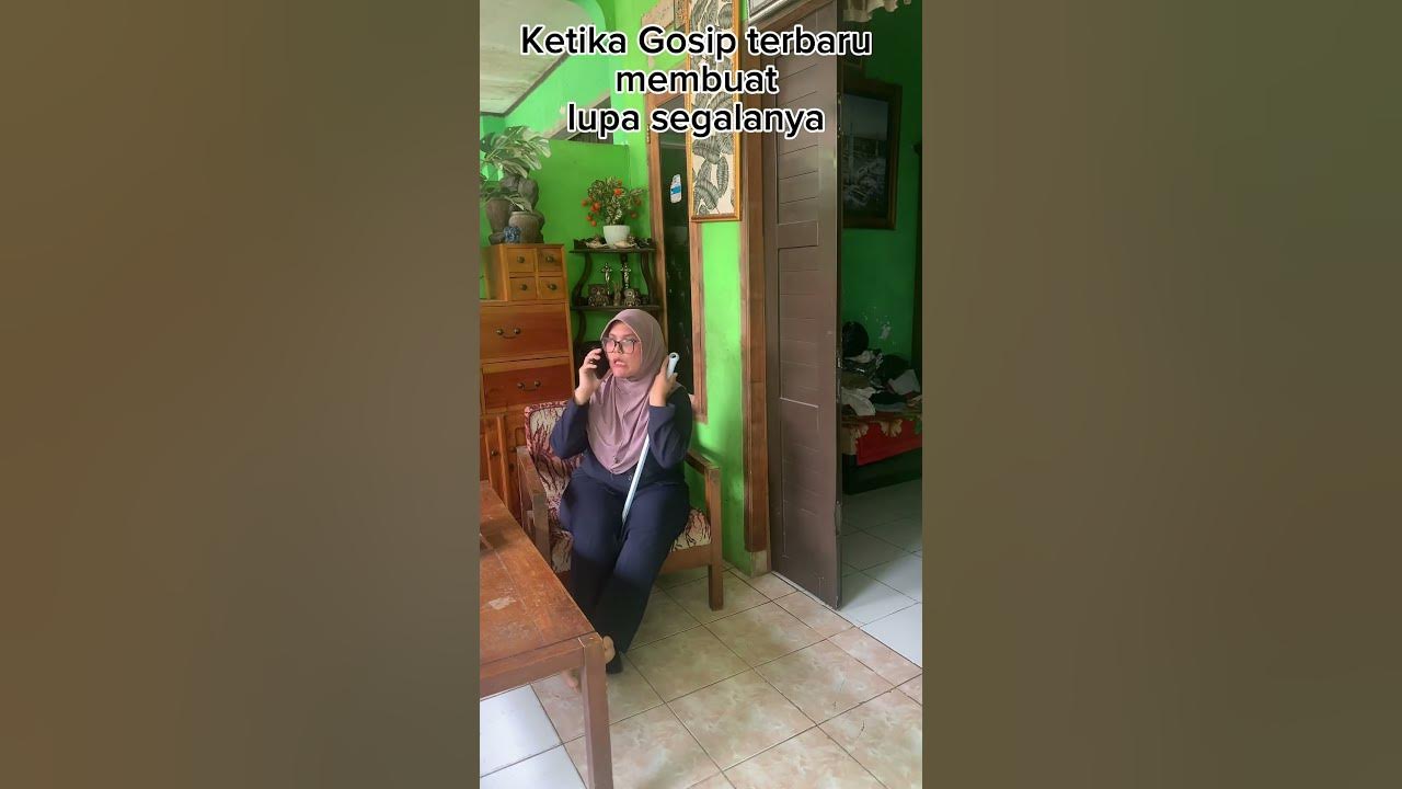 Gosip membuat emak emak lupa diri 😀😀😀 #drama #komedi #rumahtangga - YouTube