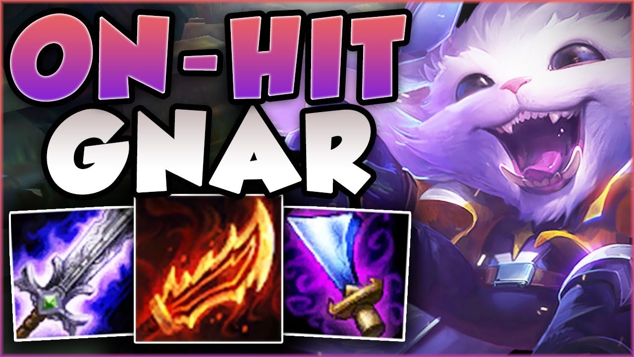 THE ULTIMATE COUNTER TO TANKS?? FULL ON-HIT GNAR IS 100% BROKEN! GNAR ...