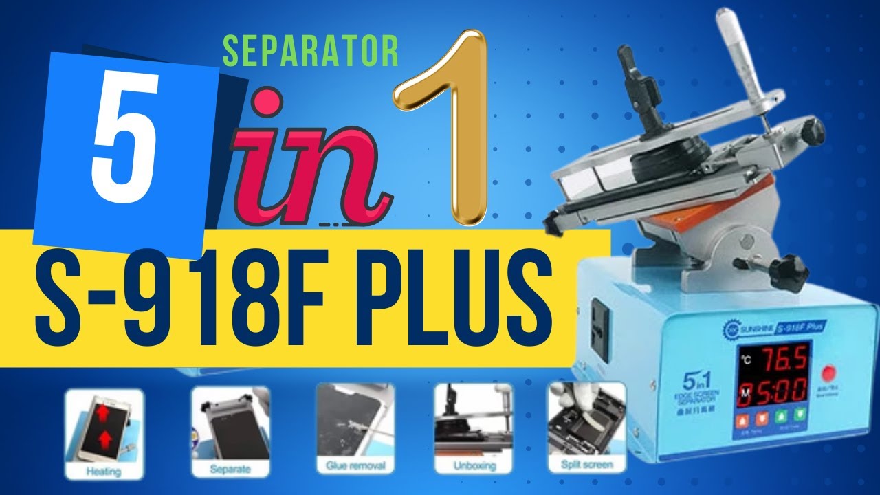 SUNSHINE S-918F PLUS LCD EDGE CURVED SCREEN MIDDLE FRAME SEPARATOR GLUE ...