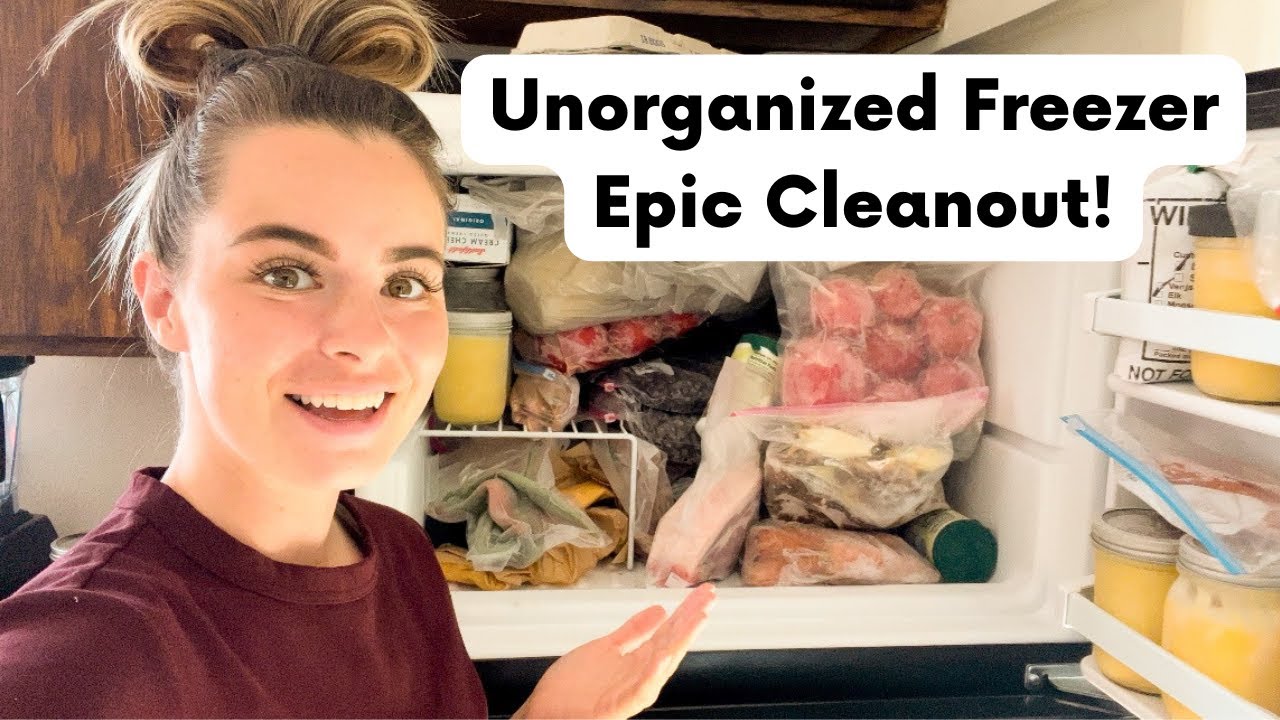 Epic Freezer Cleanout and Organization | Meal Prep - YouTube