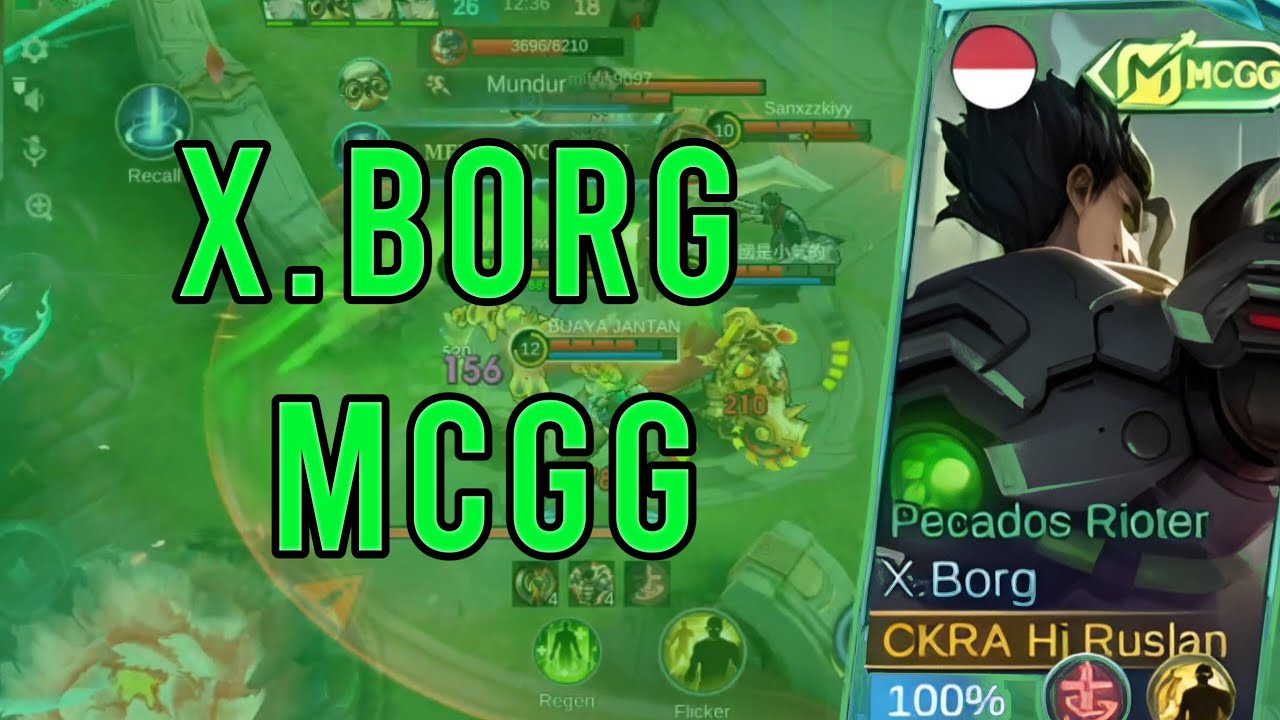 REVIEW SKIN X.BORG MCGG DI AWAL SEASON - MOBILE LEGENDS INDONESIA - YouTube