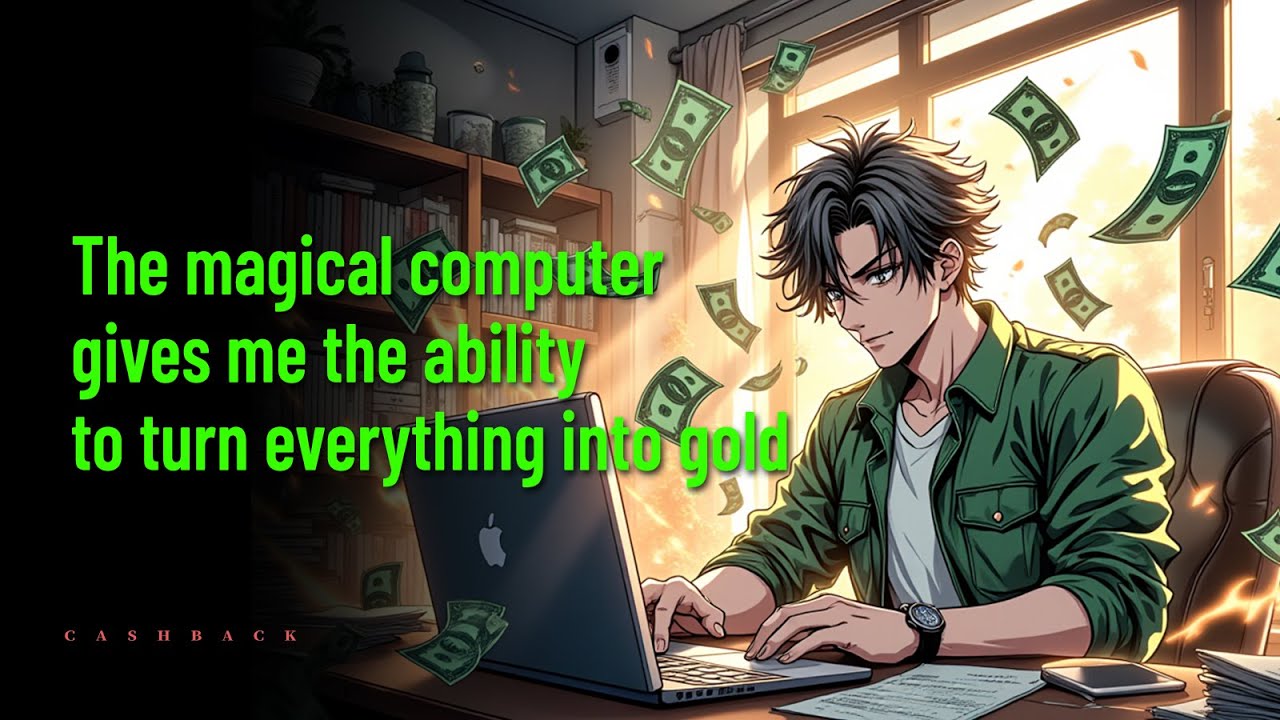The magical computer gives me the ability to turn everything into gold ...
