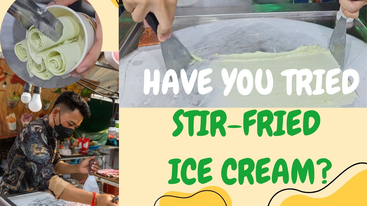 Vietnam - Da Nang - Stir-fried ice cream - Rolled ice cream | Joshi ...