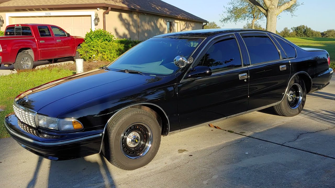 1996 Chevy Caprice 9C1 - YouTube