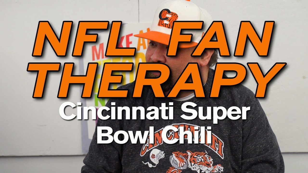 NFL FAN THERAPY: Cincinnati Super Bowl Chili - YouTube