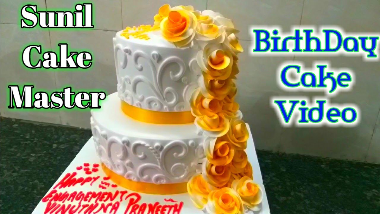 BirthDay Cake | 2 Step Cake | Pineapple Cake - YouTube